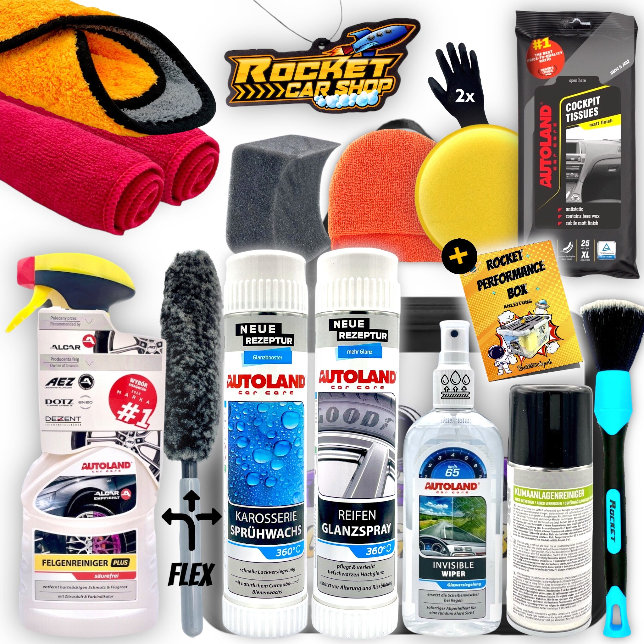 Autopflege Sets & Autopflege Boxen | Inkl. Anleitung